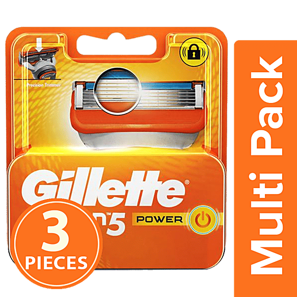 Buy Gillette Fusion - Power Shaving Razor Blades Cartridge Online at ...