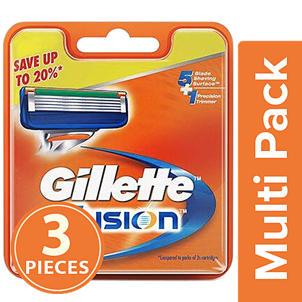 Buy Gillette Fusion - Manual Shaving Razor Blades Cartridge Online at ...