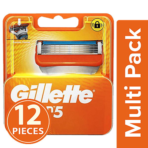 Buy Gillette Fusion - Manual Shaving Razor Blades Cartridge Online at ...