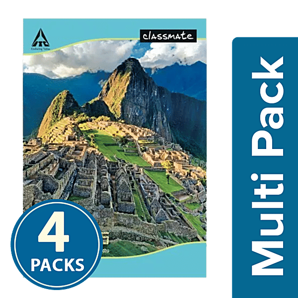 Buy Classmate Notebook - A4, Ruled, Single Line, Long Online at Best ...