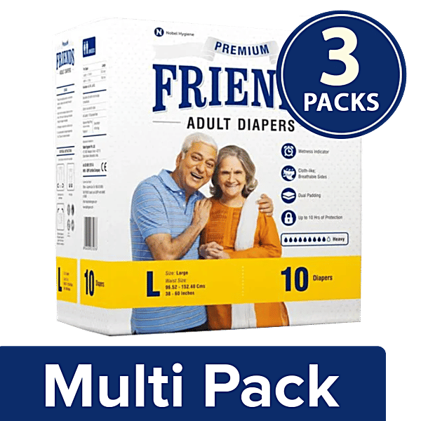 Buy Friends Premium Diaper - Large Online at Best Price of Rs 198 ...