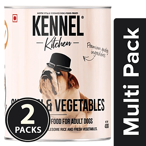 Buy Kennel kitchen Chicken & Vegetables Dog Food - Adult, All Breeds ...