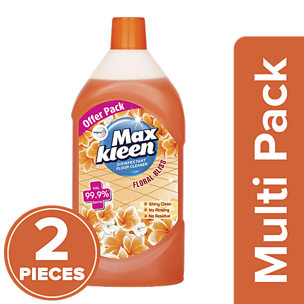 Buy Maxkleen Disinfectant Floor Cleaner - Floral Bliss Online at Best ...
