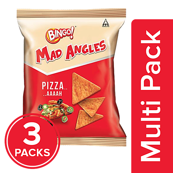 Buy Bingo! Mad Angles Chips Pizza - Aah Online at Best Price of Rs 30 ...