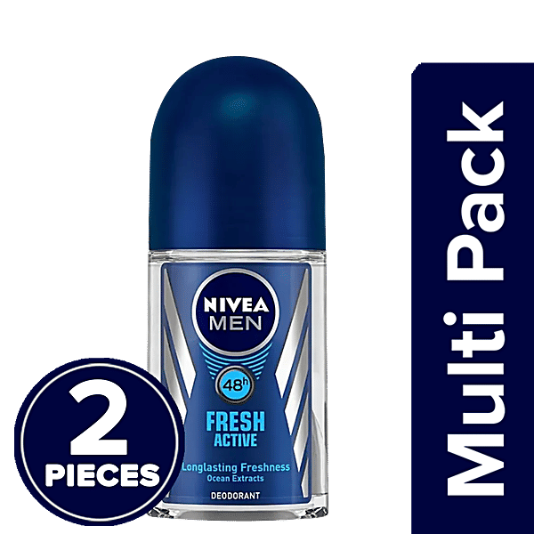 Buy NIVEA Fresh Active Roll On Online at Best Price of Rs 338.3 - bigbasket
