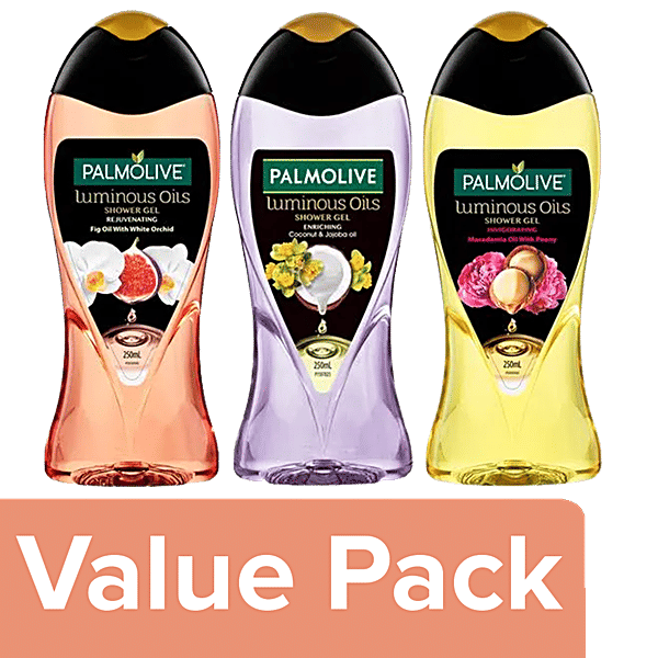 Buy Palmolive Luminous Oils Shower Gel - Macadamia Oil + Fig Oil ...