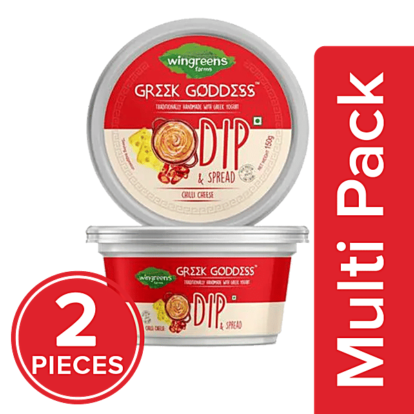 Buy Wingreens Farms Greek Goddess - Chilli Cheese Yoghurt Dip & Spread ...