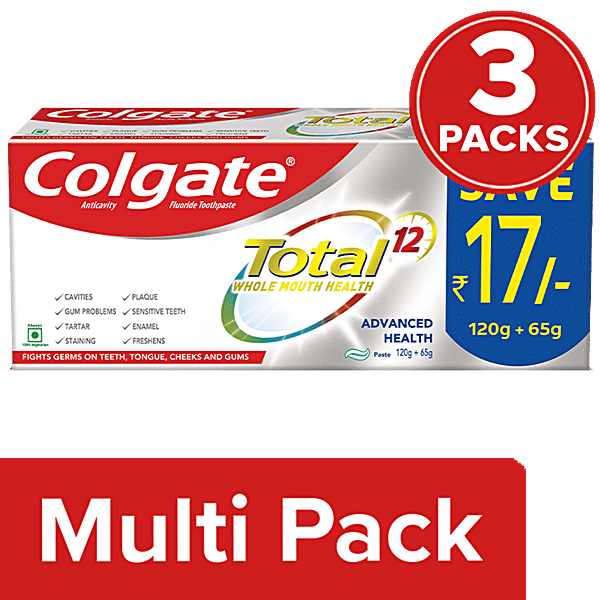 Buy Colgate Total Advanced Health Anti-Cavity Toothpaste Online at Best ...