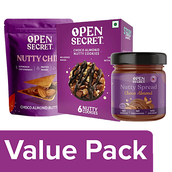 Buy Open Secret Choco Combo: Chocolate Cookies + Chocolate Chips ...