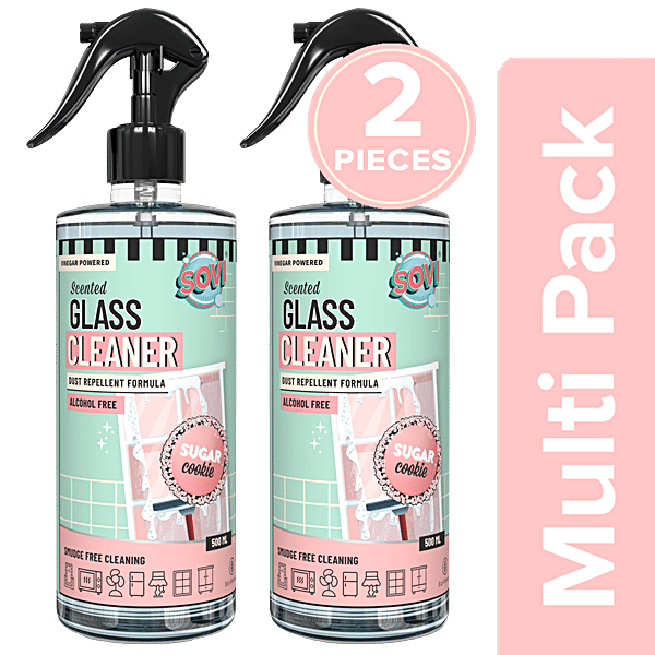 Buy SOVI Eco-Friendly Scented Glass Cleaner - With Dust Repellent ...