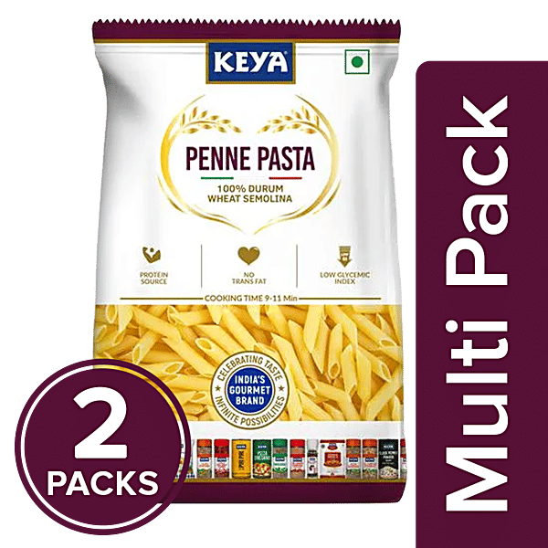Buy Keya Penne Pasta - 100% Durum Wheat Semolina Online at Best Price ...