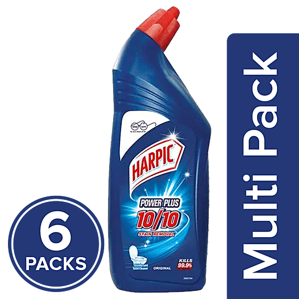 Buy Harpic Disinfectant Toilet Cleaner Liquid - Original, Kills 99.9% Germs Online at Best Price ...