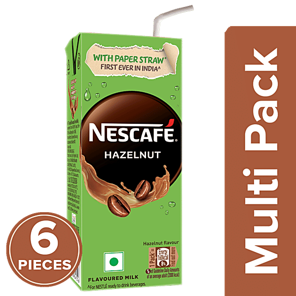 Buy Nescafe Flavoured Milk - Hazelnut Online at Best Price of Rs 240 ...