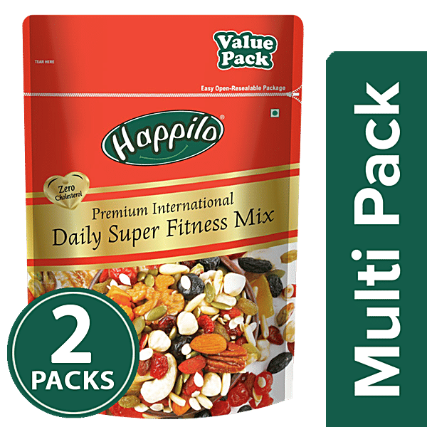 Buy Happilo Premium International Daily Super Fitness Mix Online at ...
