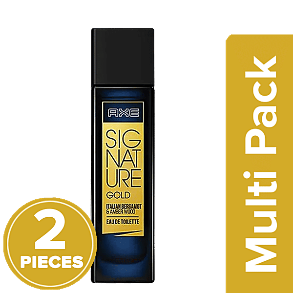 Buy Axe Signature Gold Italian Bergamot & Amber Wood Perfume Online at ...