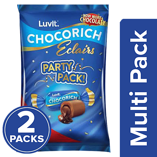 Buy LuvIt Chocorich Eclairs Chocolate Online at Best Price of Rs 300 ...