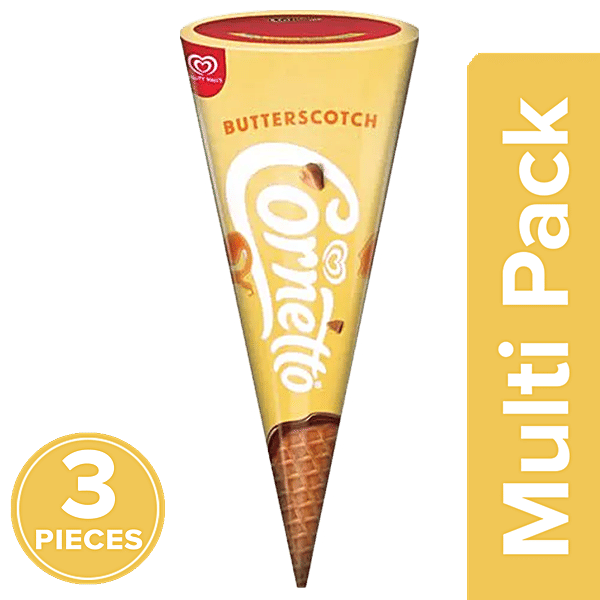 Buy Kwality Wall's Cornetto - Butterscotch Frozen Dessert Online at ...