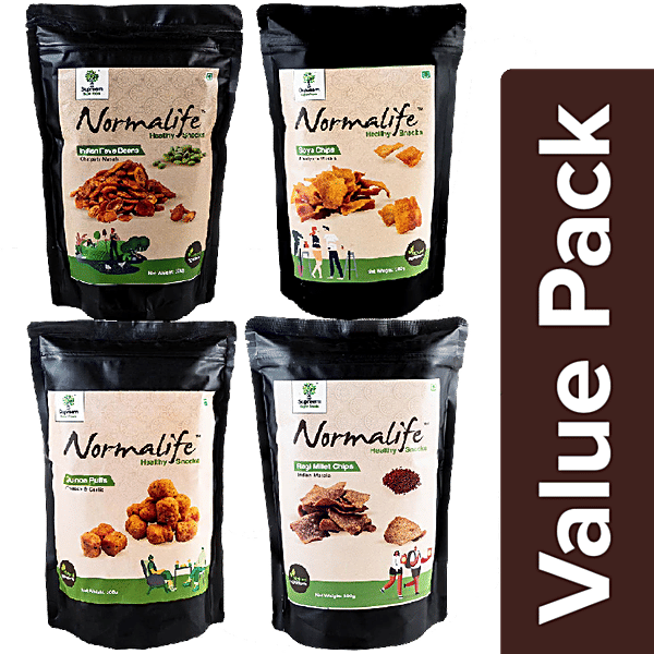 Buy Supreem Super Foods Indian Fava Beans + Quinoa Puffs + Soya Chips ...