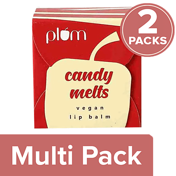 Buy Plum Candy Melts Vegan Lip Balm Online at Best Price of Rs 650 - bigbasket
