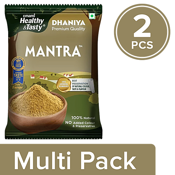 Buy Emami Healthy & Tasty Mantra Dhaniya/Coriander Powder 100% Natural ...