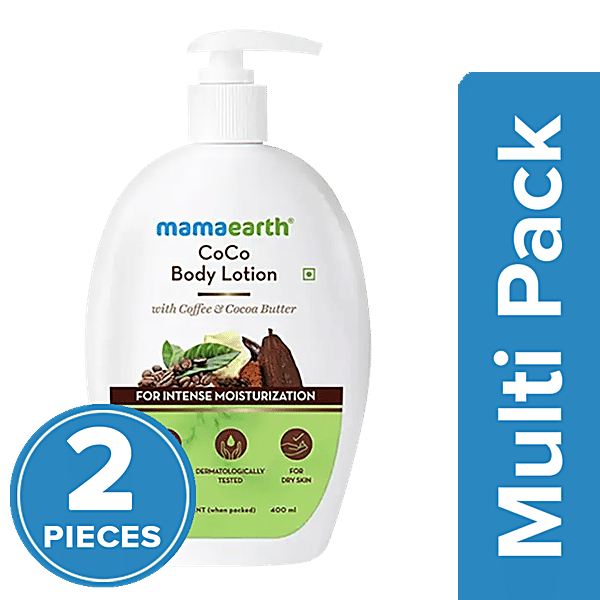 Buy Mamaearth Intense Moisturization Coco Body Lotion - For Dry Skin ...