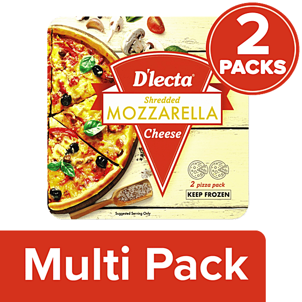 Buy D'lecta Shredded Mozzarella Cheese Online at Best Price of Rs 176. ...