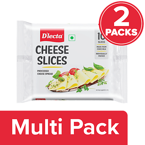 Buy D'lecta Processed Cheese Slices Online at Best Price of Rs 254.99 ...
