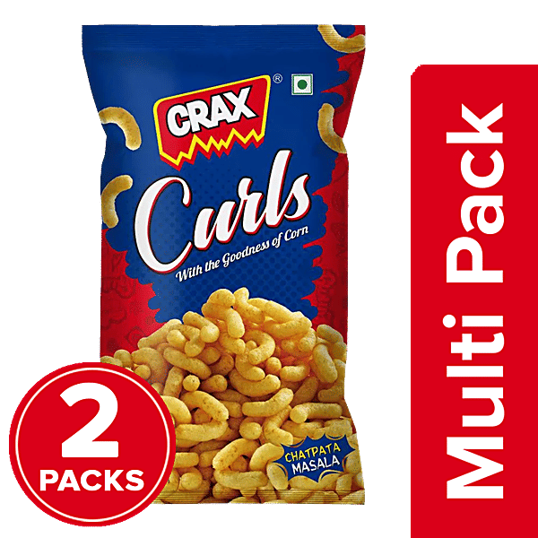 Buy Crax Curls - Chatpata Masala, With The Goodness Of Corn, Yummy ...