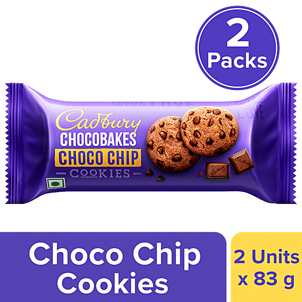 Buy Cadbury Chocobakes ChocoChip Cookies Online at Best Price of Rs 80 - bigbasket