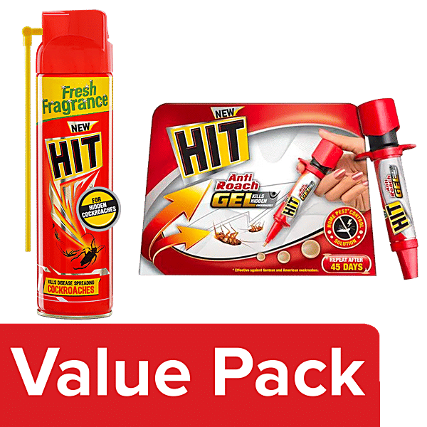Buy HIT Anti-Roach Gel - Cockroach Killer, 20 g + Cockroach Killer ...