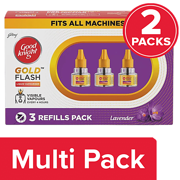 Buy Good Knight Gold Flash Mosquito Repellent Refill - Provides Better ...