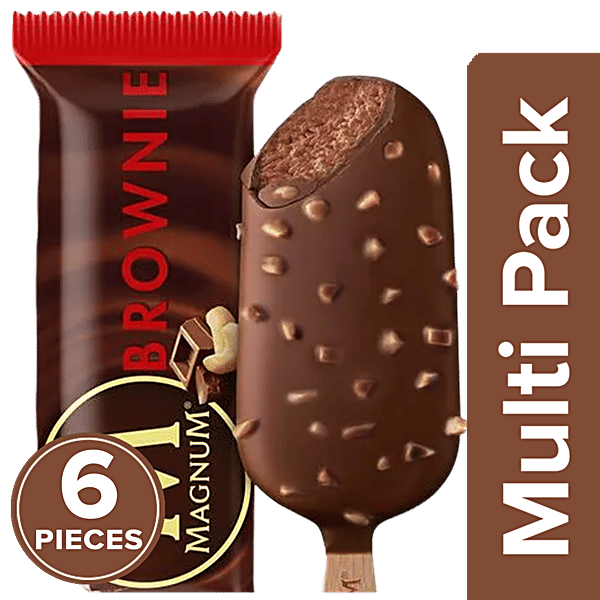 Buy kwality walls Magnum Ice Cream Sticks - Brownie Online at Best ...