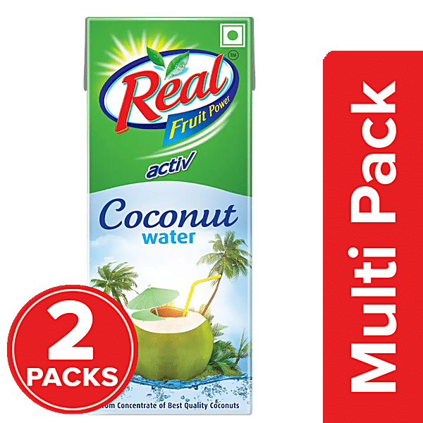 Buy Real Activ Coconut Water/Nariyal Pani Online at Best Price of Rs 68 ...