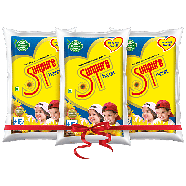 Buy Sunpure Refined Sunflower Oil Online at Best Price of Rs 442.91 ...
