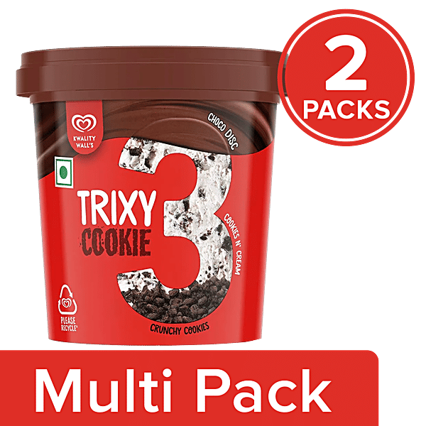 Buy kwality walls Frozen Dessert - Trixy Cookie Online at Best Price of ...