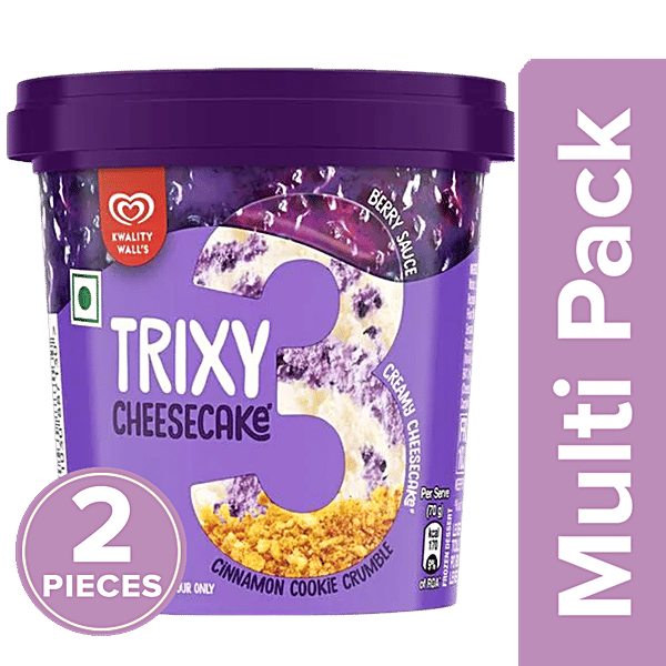 Buy Kwality Wall's Frozen Dessert - Trixy Cheese Cake Online at Best ...