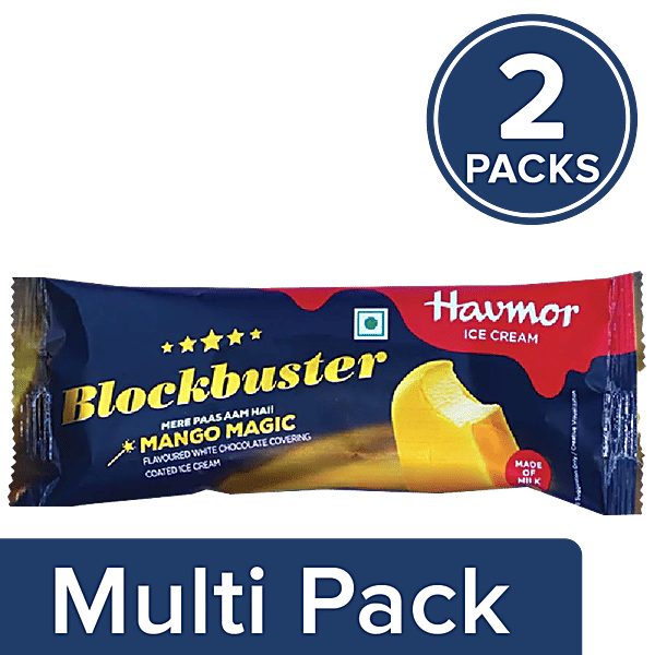 Buy Havmor Mango Magic Stick Ice Cream - Blockbuster Online at Best ...