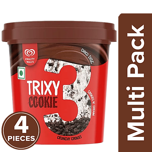 Buy Kwality Wall's Frozen Dessert - Trixy Cookie Online at Best Price ...