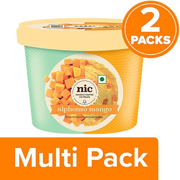 Buy Nic Alphonso Mango Ice Cream Online at Best Price of Rs 299.88 ...
