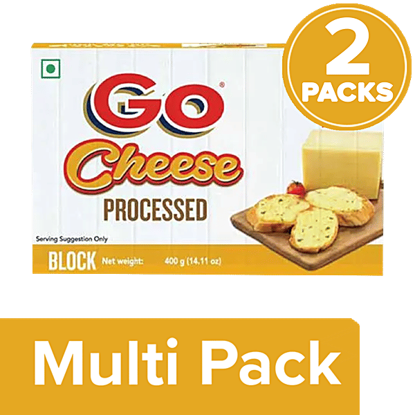 Buy Go Processed Cheese Block - Made from Cow's Milk Online at Best ...