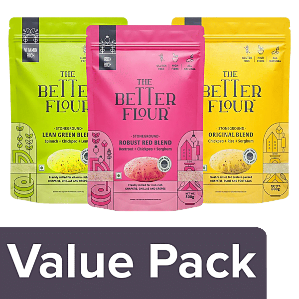 Buy The Better Flour Original Blend Flour +Lean Green Blend Flour ...