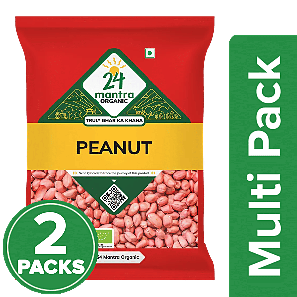 Buy 24 Mantra Organic Raw Peanut Online at Best Price of Rs 523.8 ...