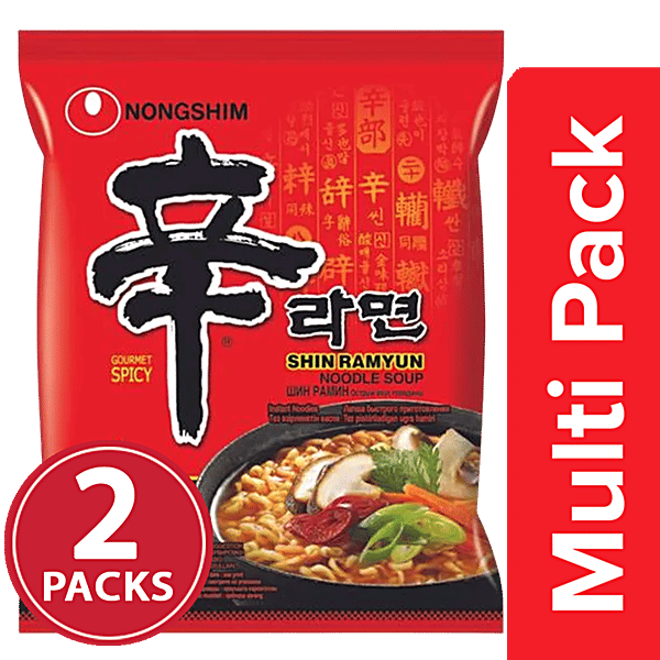 Buy NONGSHIM Shin Ramyun Noodle Soup - Gourmet Spicy Online at Best ...