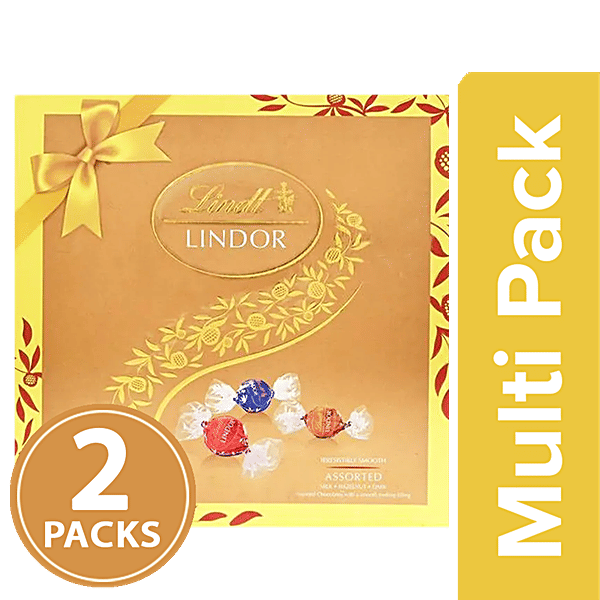 Buy Lindt Lindor Assorted Chocolates - Gift Box Online at Best Price of ...