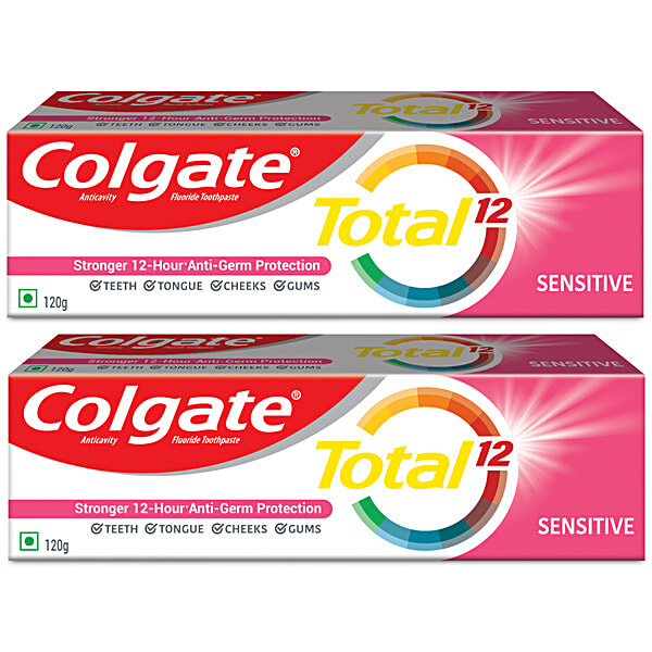 Buy Colgate Total Sensitive Anti Germ Protection Toothpaste Online at ...