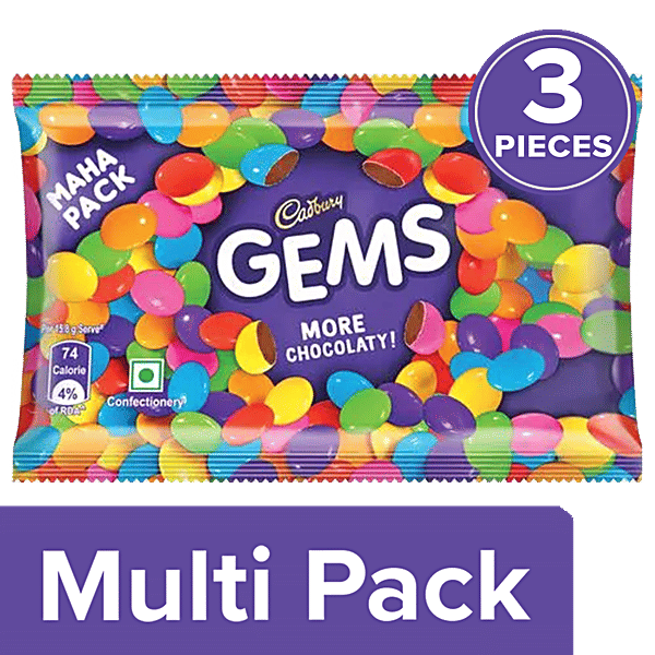 Buy Cadbury Gems Chocolate Online at Best Price of Rs 30 - bigbasket