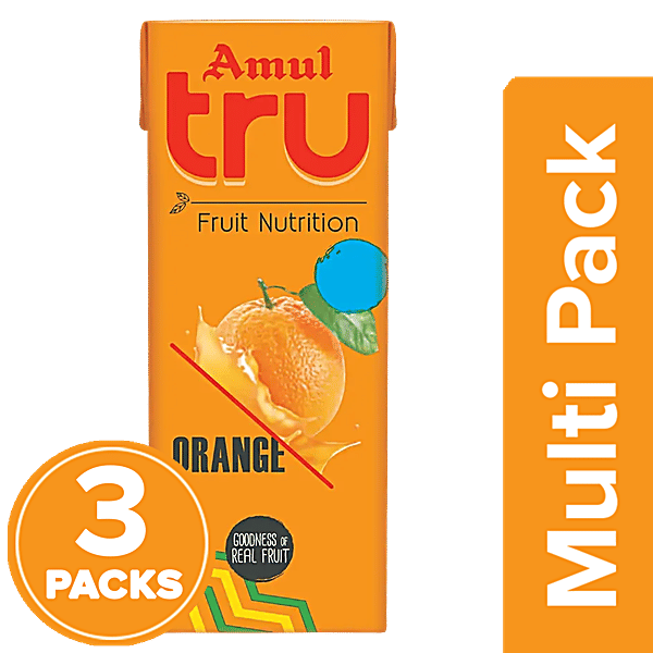 Buy Amul Tru Orange Online at Best Price of Rs 30 - bigbasket