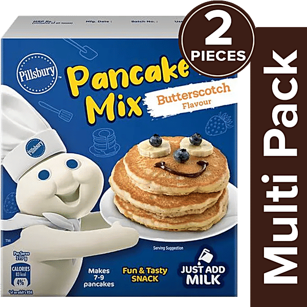 Buy Pillsbury Pancake Mix - Butterscotch Flavour, Makes Soft & Fluffy ...