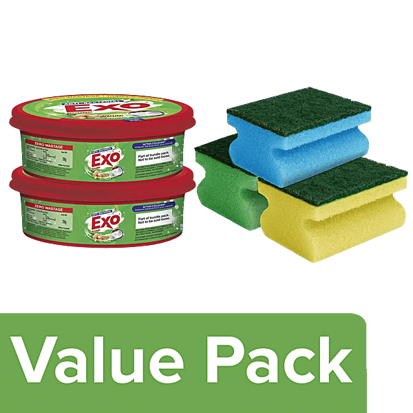 Buy bb Combo Exo Dishwash Bar - Round, Touch & Shine,700g + York Scrub ...