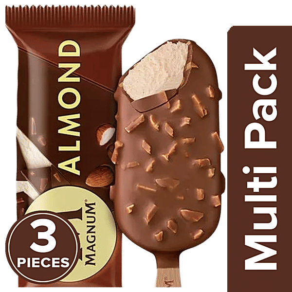 Buy Kwality Wall's Magnum Ice Cream Sticks - Almond Online at Best ...